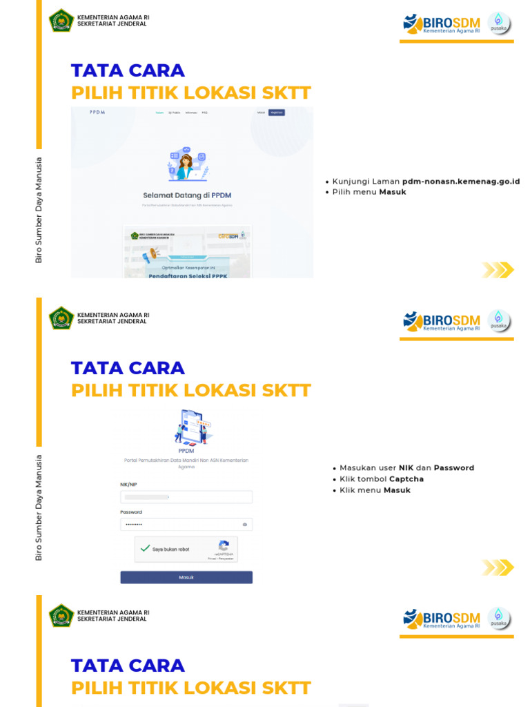 Lampiran Tata Cara Pemilihan Titik Lokasi Pada SKTT PPPK Tahap II PDMPDF | PDF