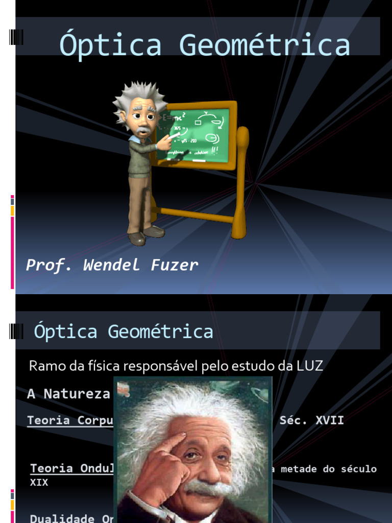 Fundamentos da Óptica Geométrica | PDF | Cor | Luz