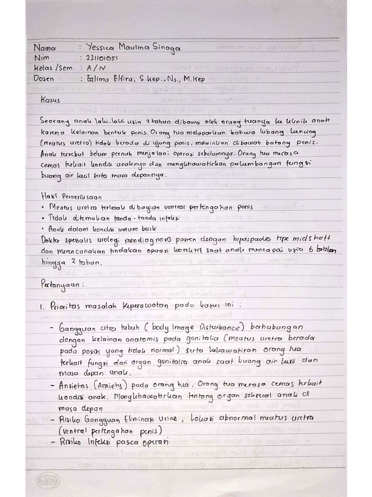 051 - Yessica Sinaga | PDF