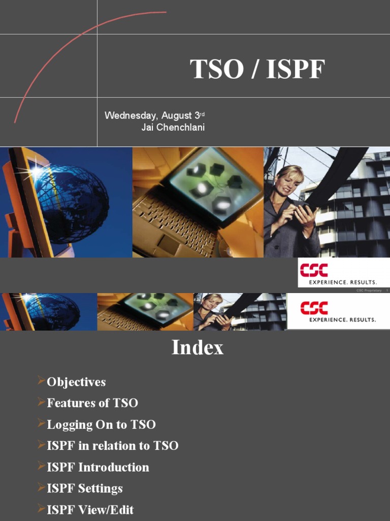 TSO/ISPF Overview and Tutorial | PDF | Menu (Computing) | Graphical ...