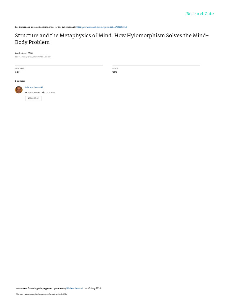 SMM-IntroductionPreview | PDF | Metaphysics | Metaphysical Theories