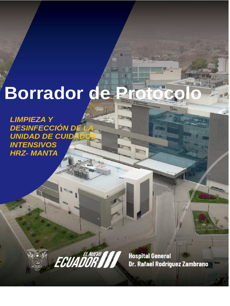 Protocolo Limpieza y Desinfeccion Uci | PDF | Unidad de Cuidados Intensivos | Staphylococcus Aureus