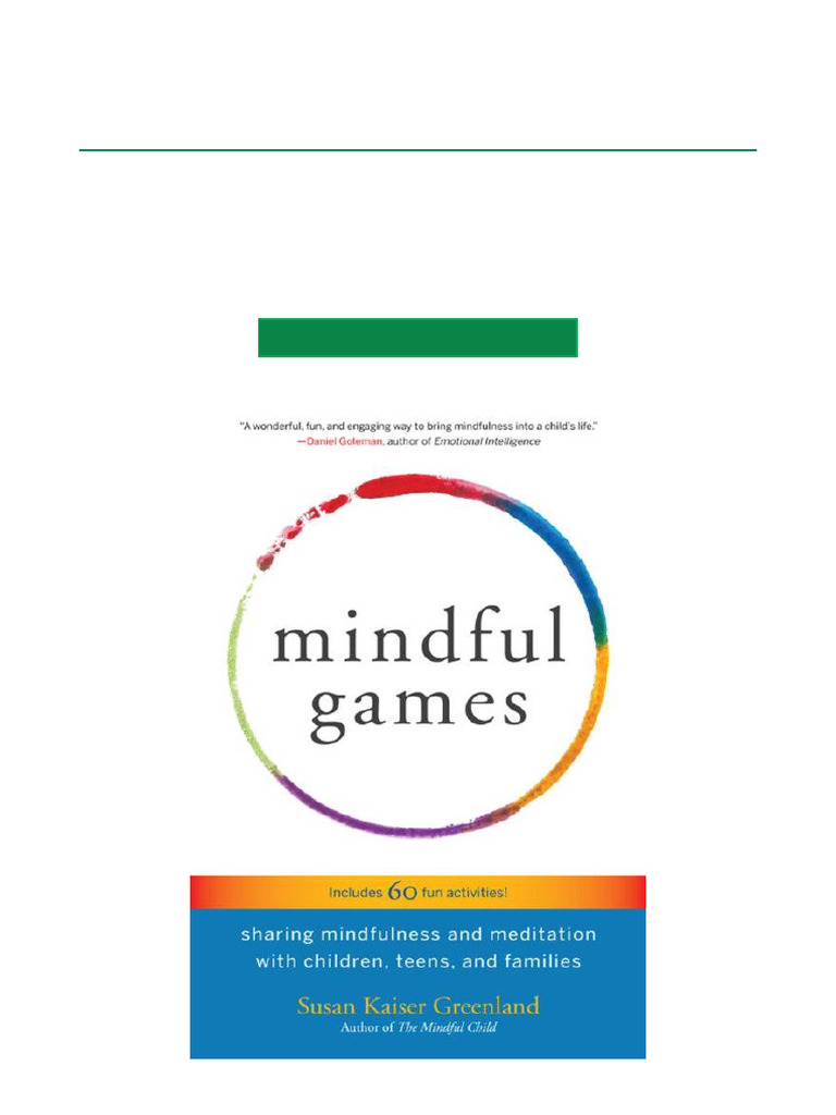 Read Mindful Games Sharing Mindfulness and Meditation With Children ...