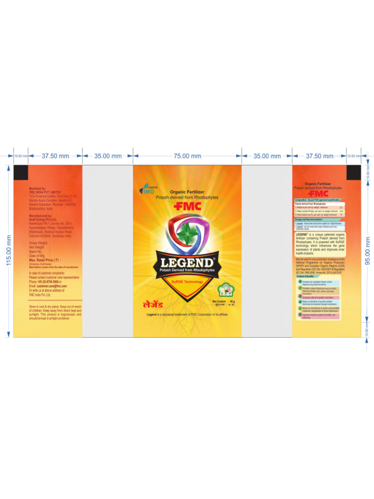 Organic Fertilizer - Legend Label - 48g.jpg | PDF