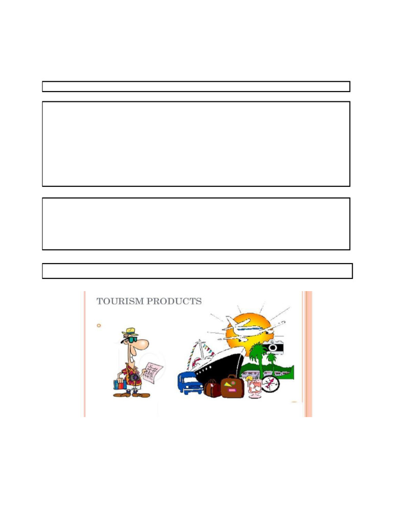 Understanding Tourism Product Components | PDF | Tourism | Marketing