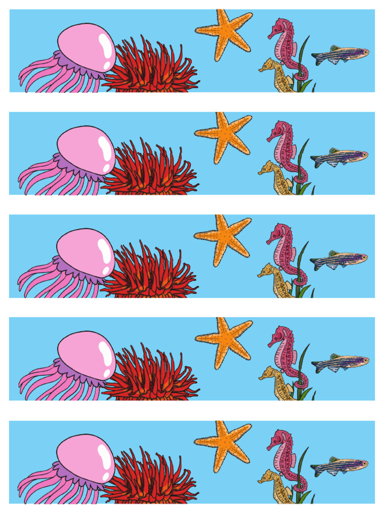 Dive Into Learning Bulletin Board Borders | PDF