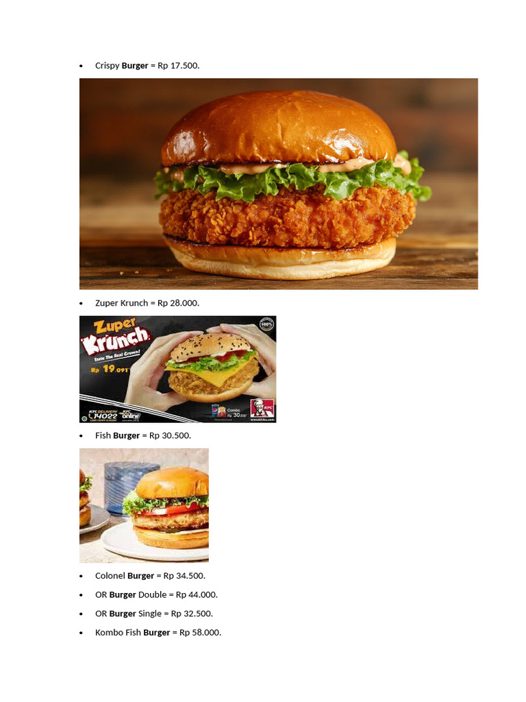 BURGER | PDF