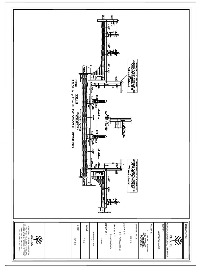 Section X-X | PDF