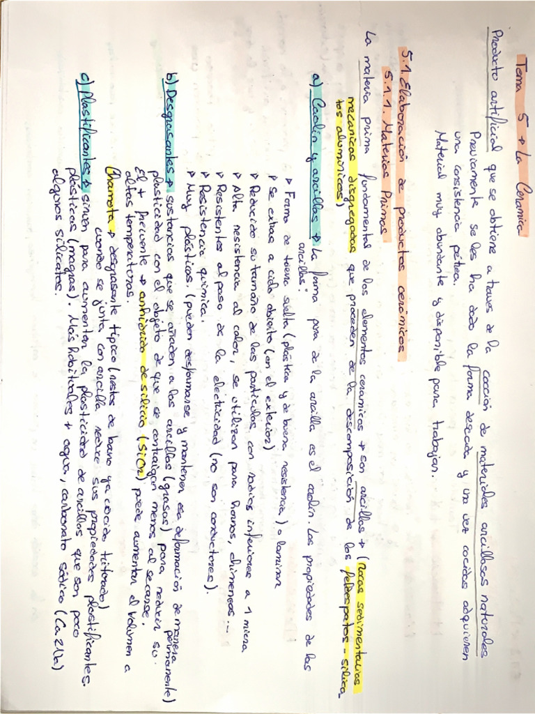 Tema 5 Materiales | PDF