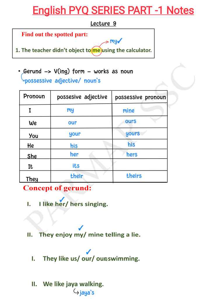 Day 9 - English Pyq Series | PDF