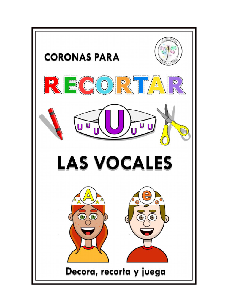 Coronas para Recortar Vocales | PDF