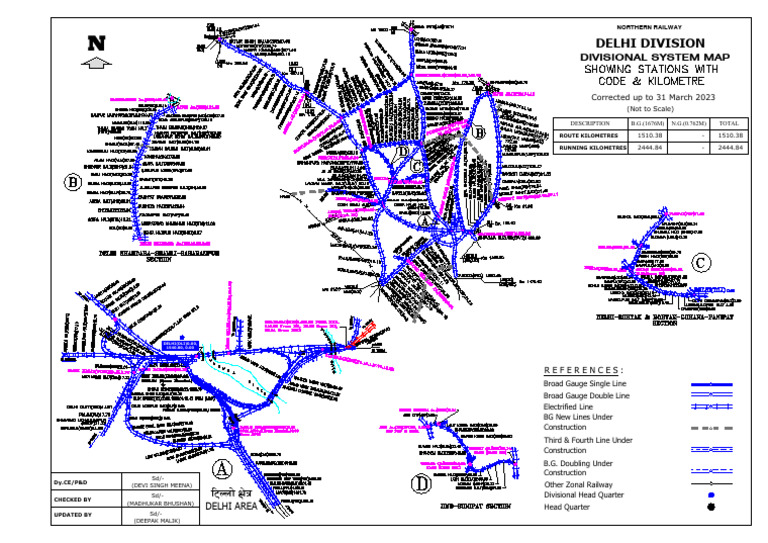 Dli Divnl Map 2023 | PDF