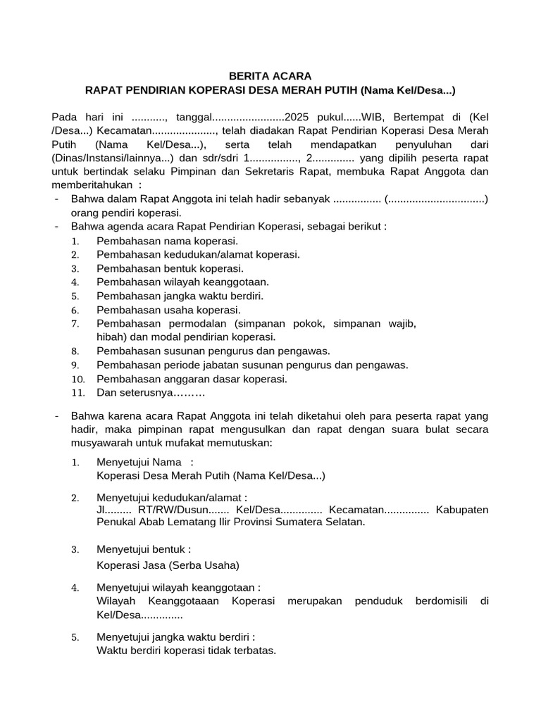 Format Blangko Pembuatan KMP 2025 | PDF