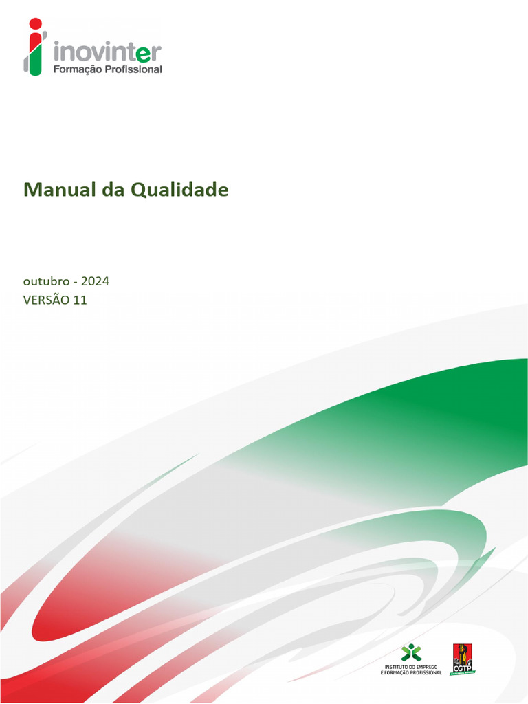 Manual Qualidade Inovinter | PDF | Qualidade (negócios) | Gestão de qualidade