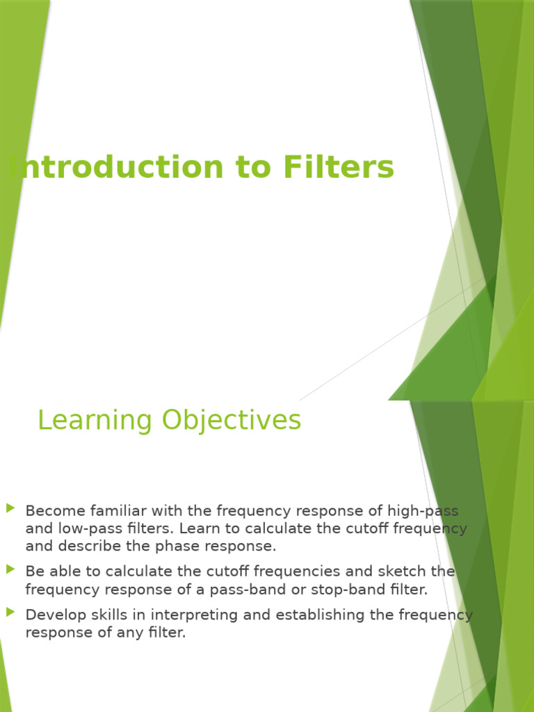 Active and Passive Filters | PDF | Electronic Filter | Low Pass Filter