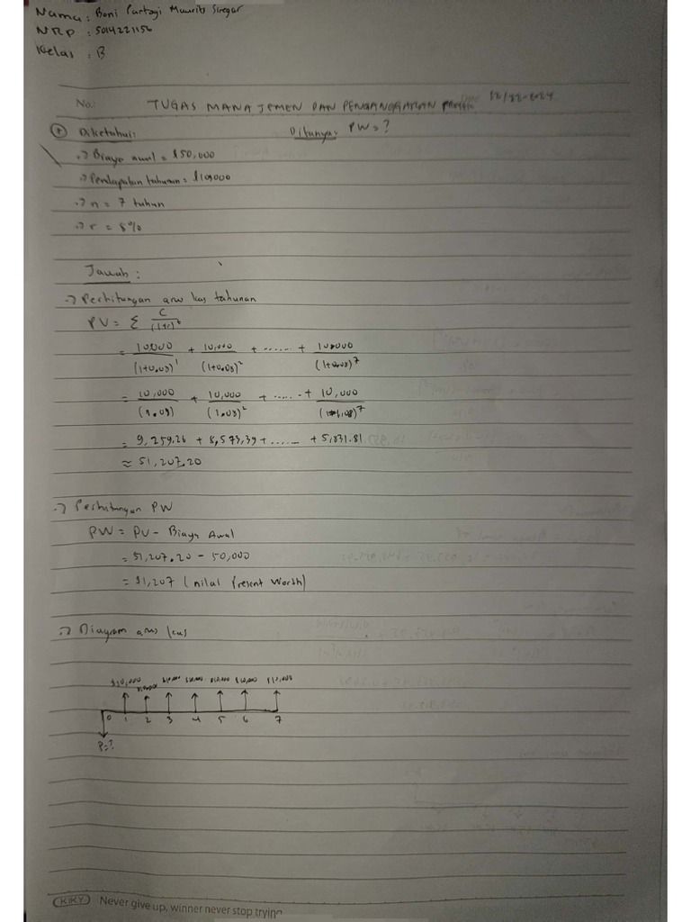 TUGAS MANPRO B_5014221156_Boni Partogi Maurits Siregar | PDF