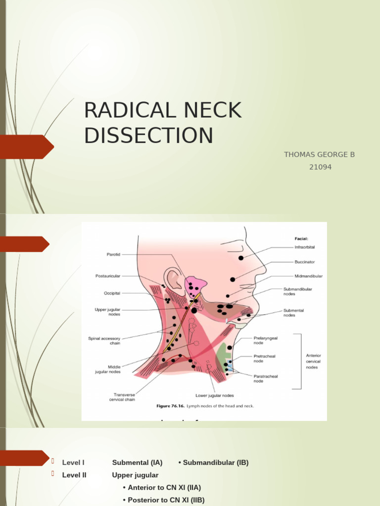 Radical Neck Dissection | PDF