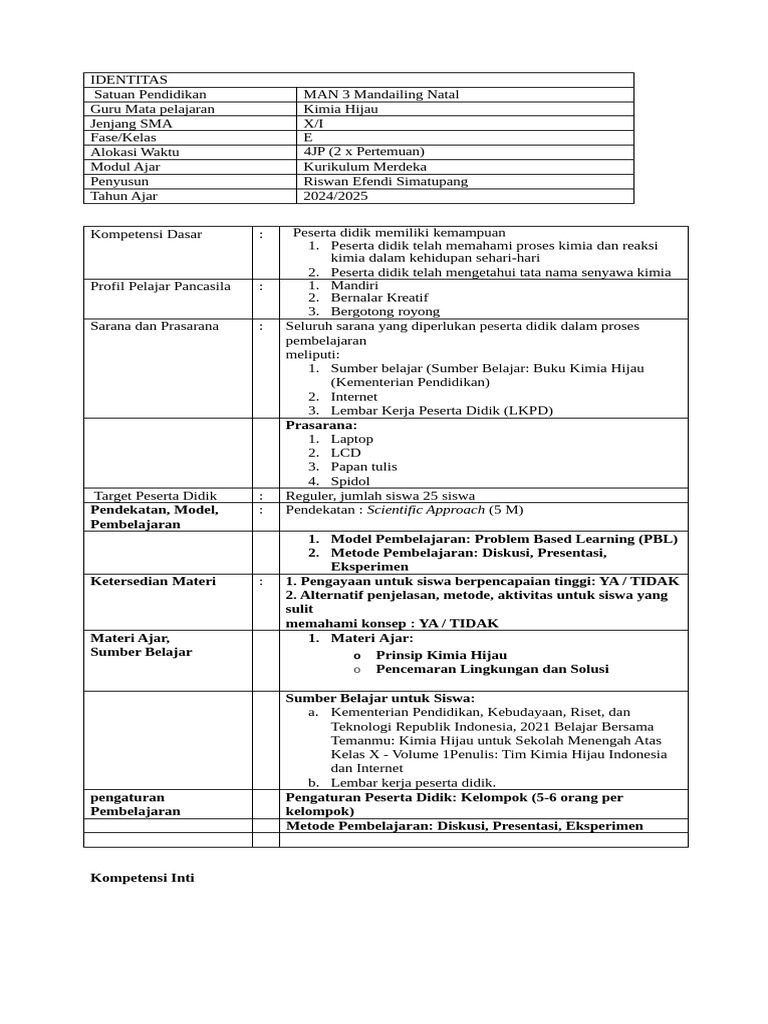 Modul Micro Teaching Riswan | PDF