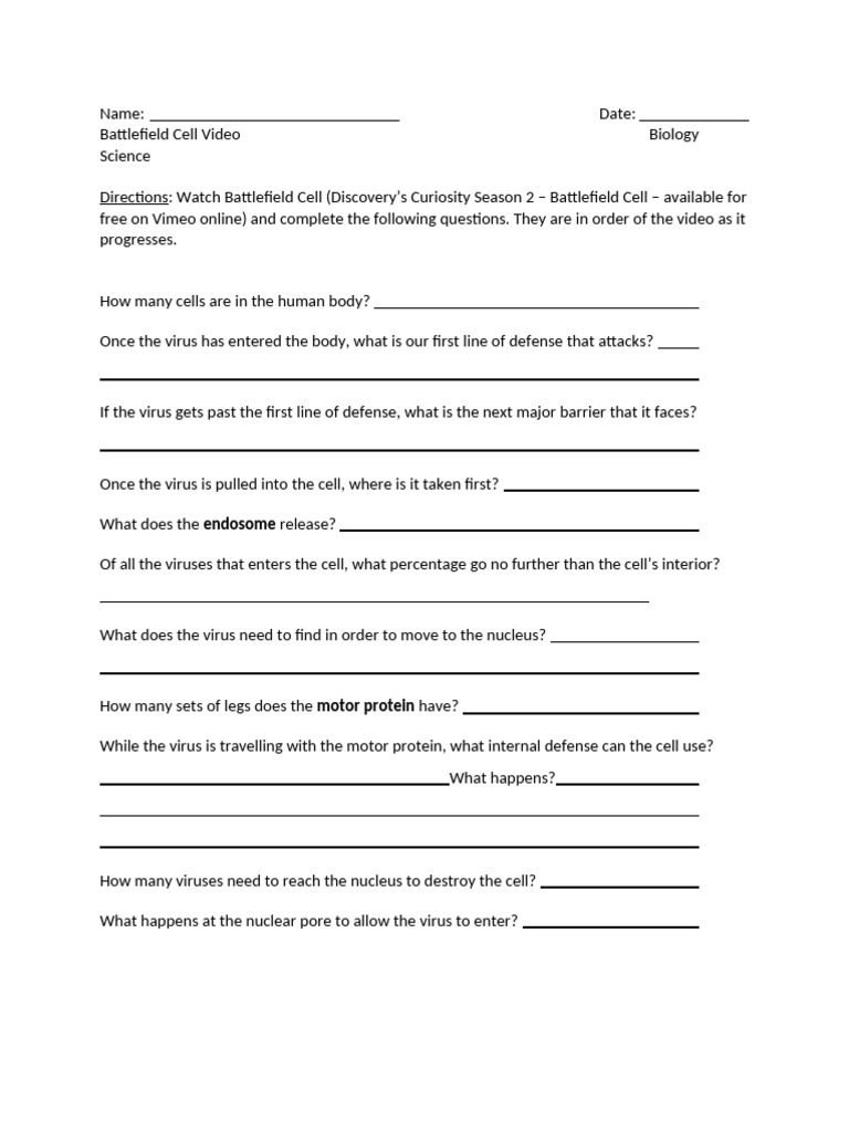 Battlefield Cell Video WKST | PDF