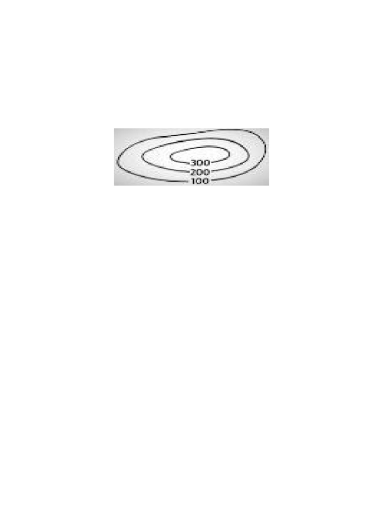 Methods for Representing Relief on Maps | PDF | Contour Line | Slope