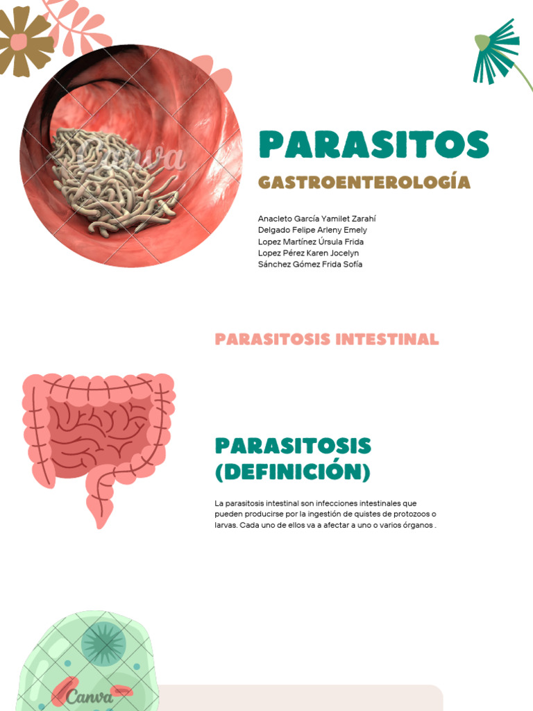 Parasitosis | PDF | Medicina CLINICA | Enfermedades y trastornos humanos