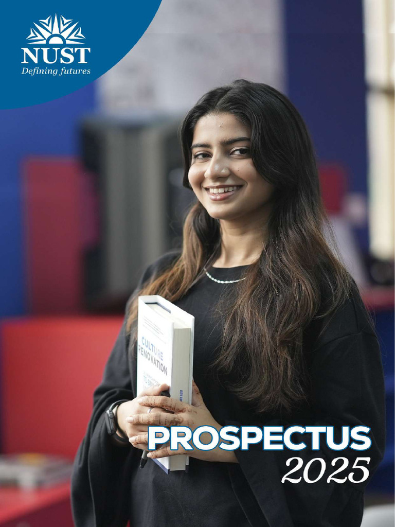NUST Prospectus for Fall 2025 Admissions | PDF