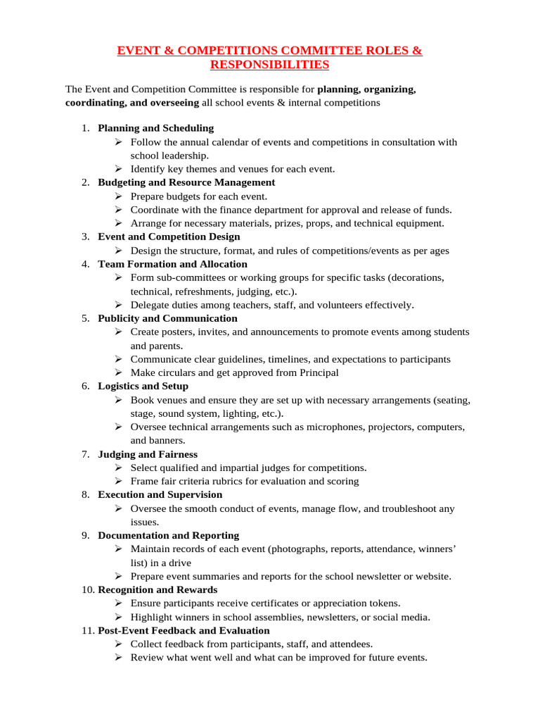 School Committee Roles and Responsibilities | PDF | Educational ...
