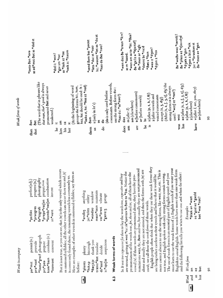 Weak Forms - Handout | PDF