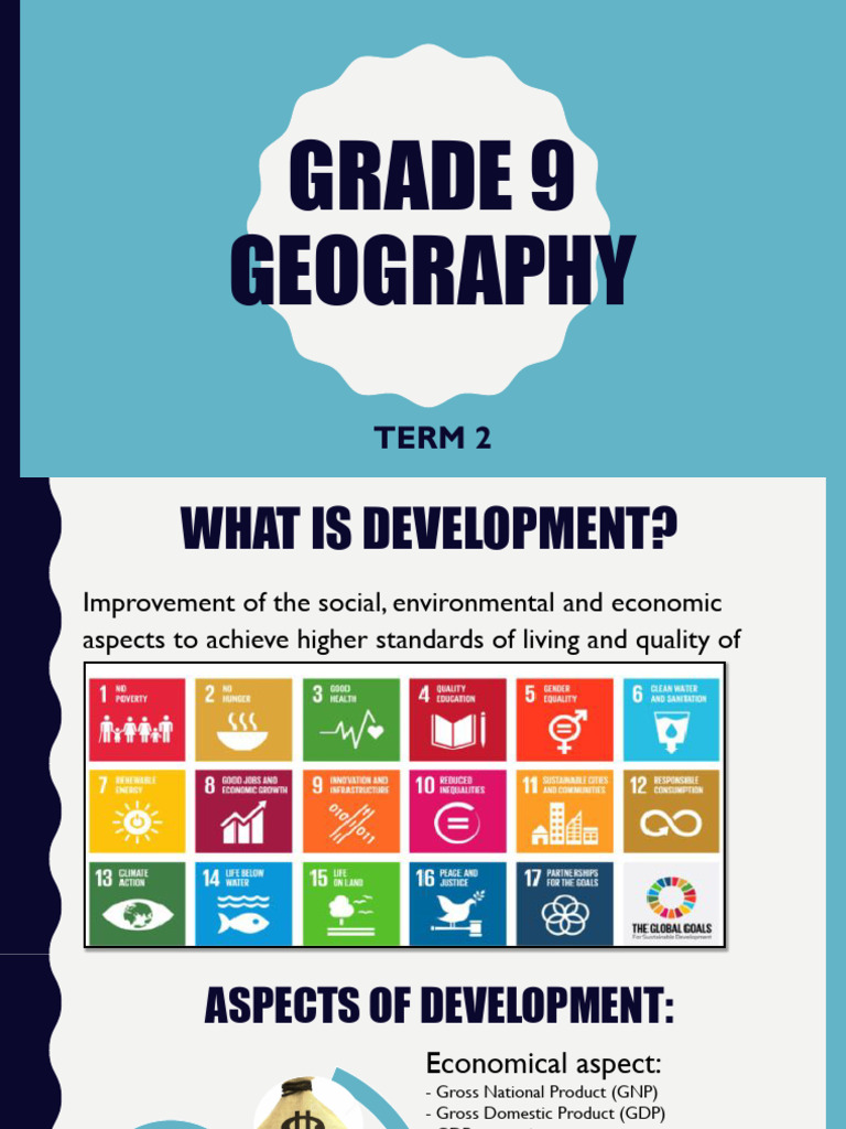 Understanding Development in Geography | PDF | Poverty | Poverty ...