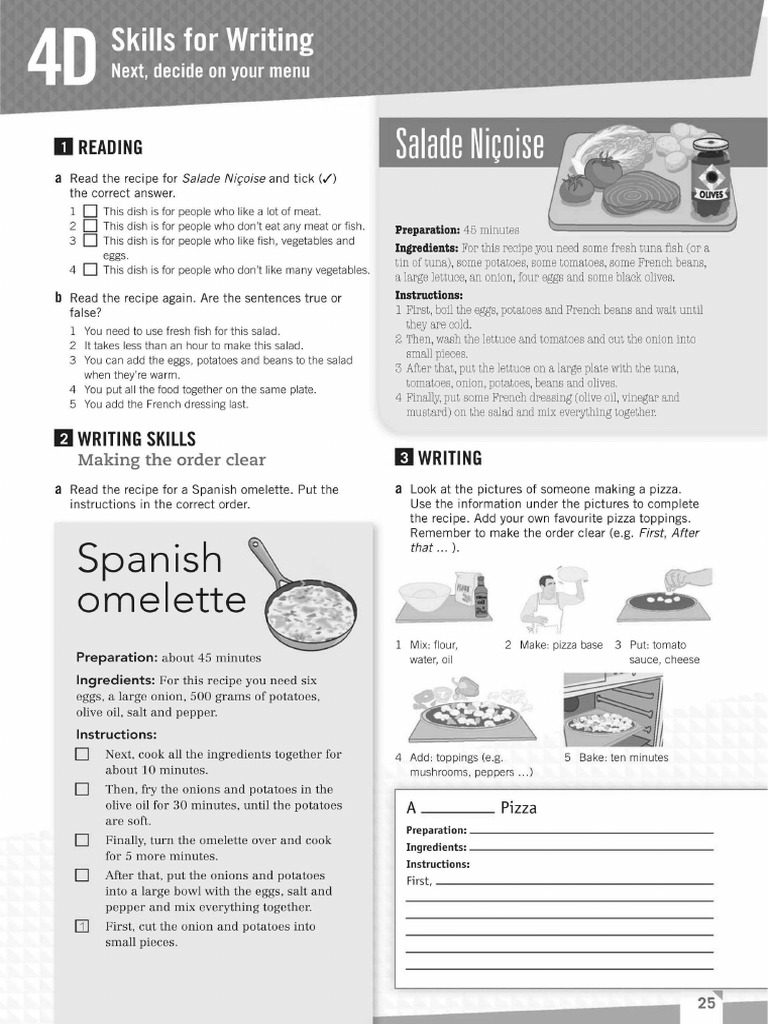 A2 Writing Practice Part 1 Ex2 | PDF