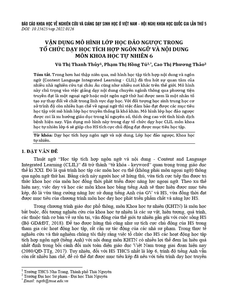 VN DNG Mo Hinh LP HC Do NGC Trong | PDF