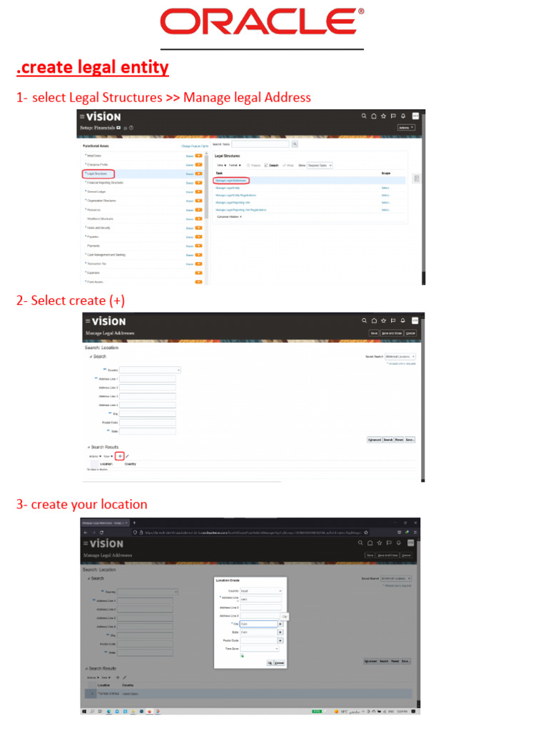 How To Create Legal Entity | PDF