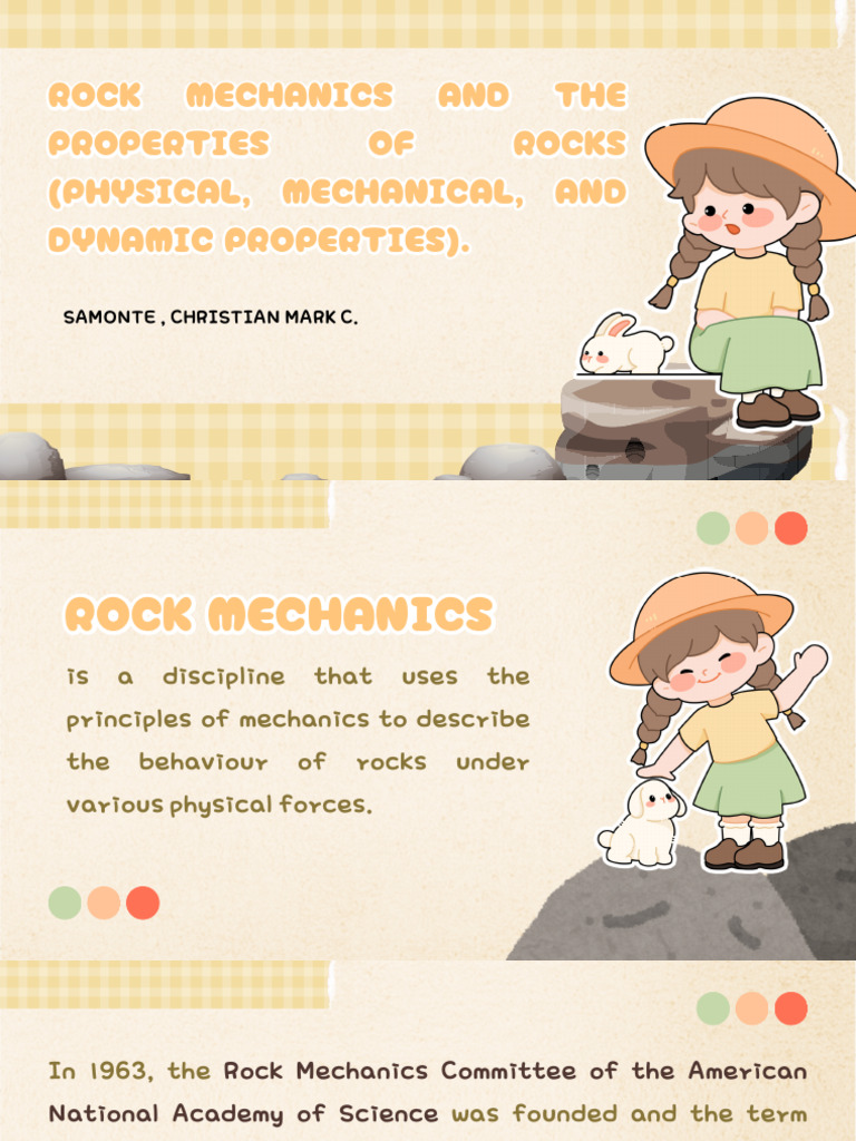 Rock Mechanics and The Properties of Rocks (Physical, Mechanical, and ...