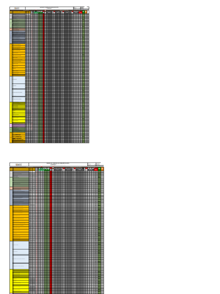 Matriz Control Consumo de EPP 2024 | PDF