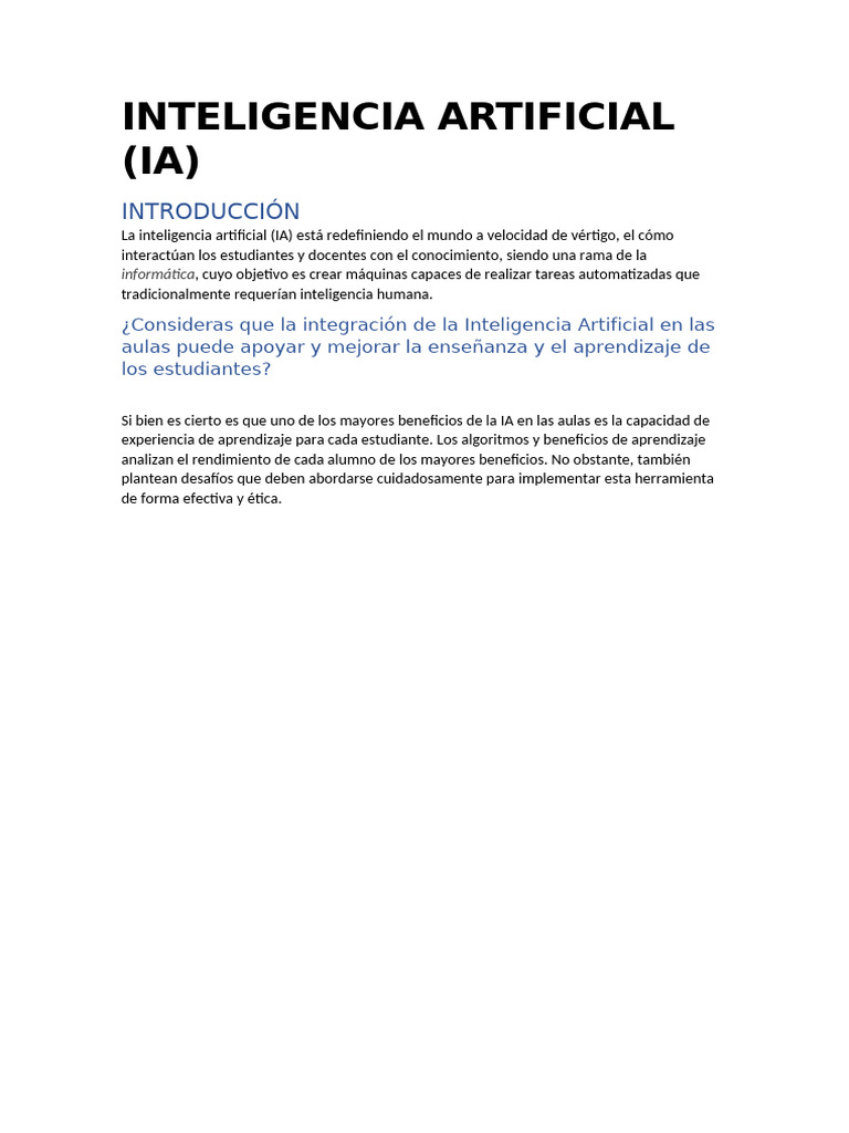Inteligencia Artificial Pdf