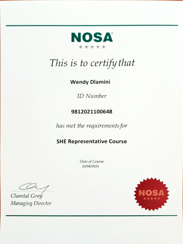 Certificates 13052025 | PDF