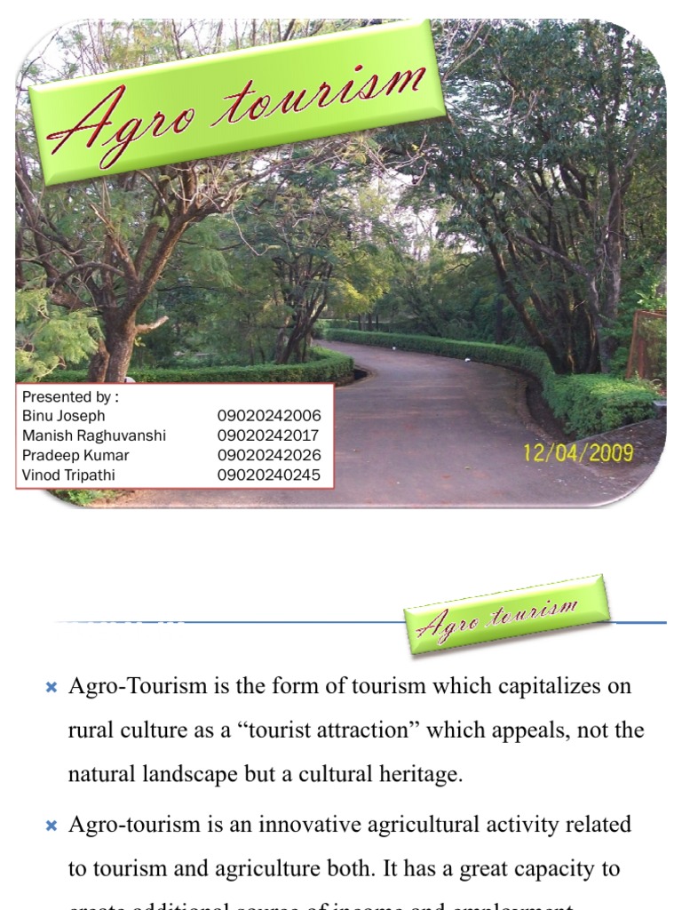 Agro Tourism | Tourism | Business