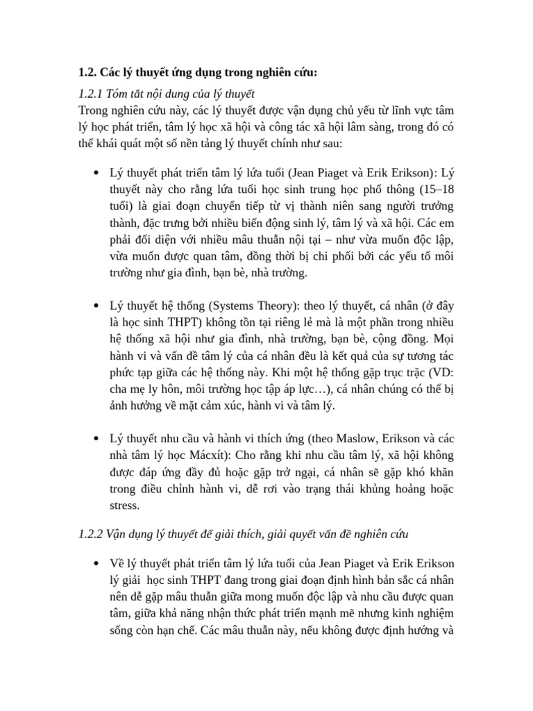 NC Khó Khăn Tâm Lý HS THPT (N1) | PDF