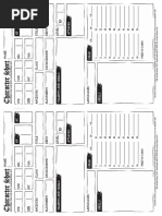ShadowDark Character Sheet Fillable-1 | PDF