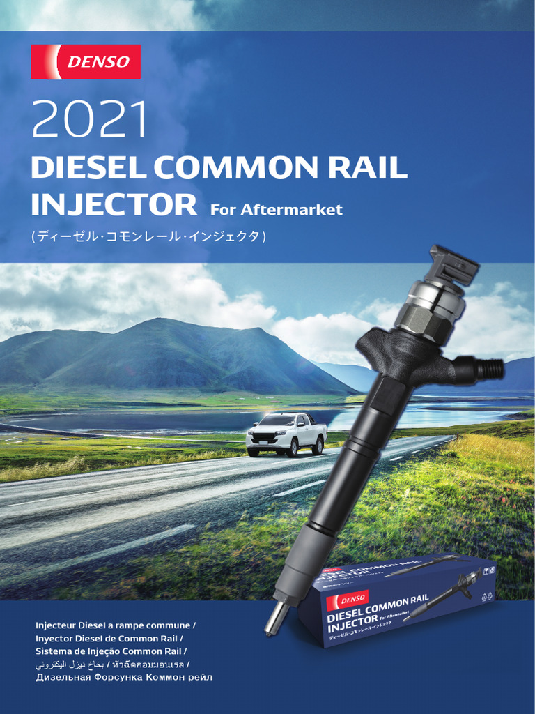 2021 DENSO Catalogue of Diesel Common Rail Injector For Aftermarket ...