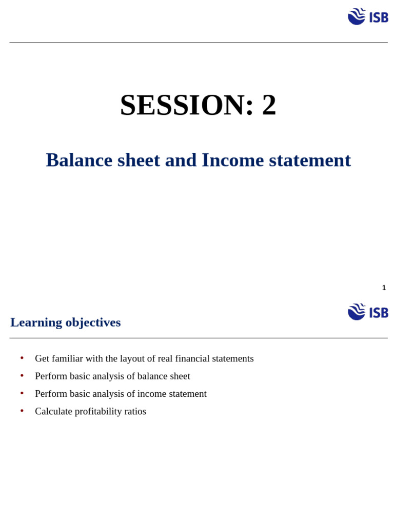 Session 2 Balance sheet and Income statement - handout_21-04-2025 (3 ...