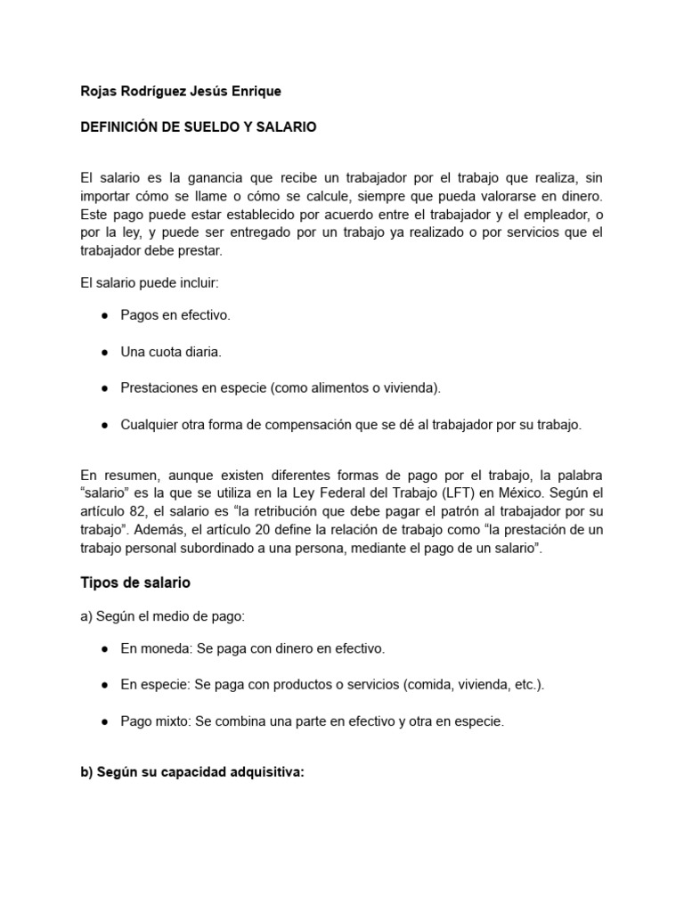 Reporte de Clase 5. | PDF | Salario | Costo de la vida
