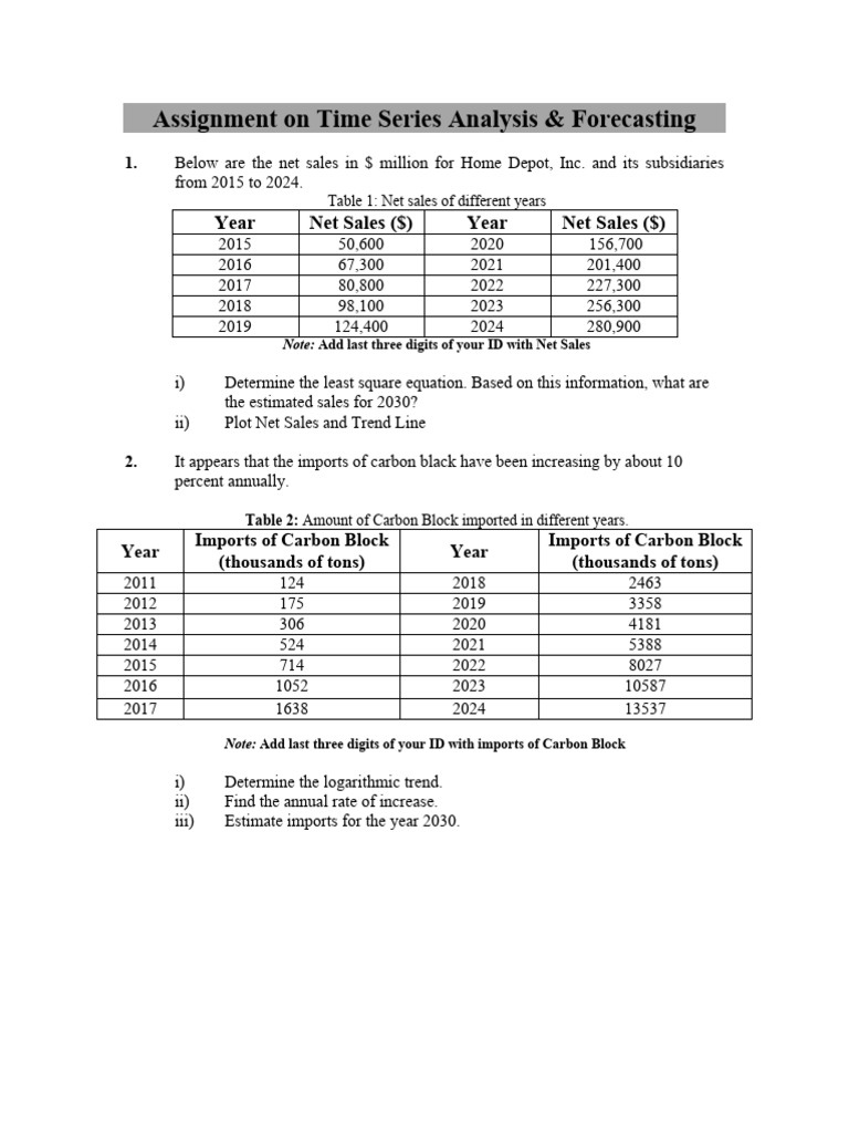 Practical On Time Series Analysis & Forecasting | PDF