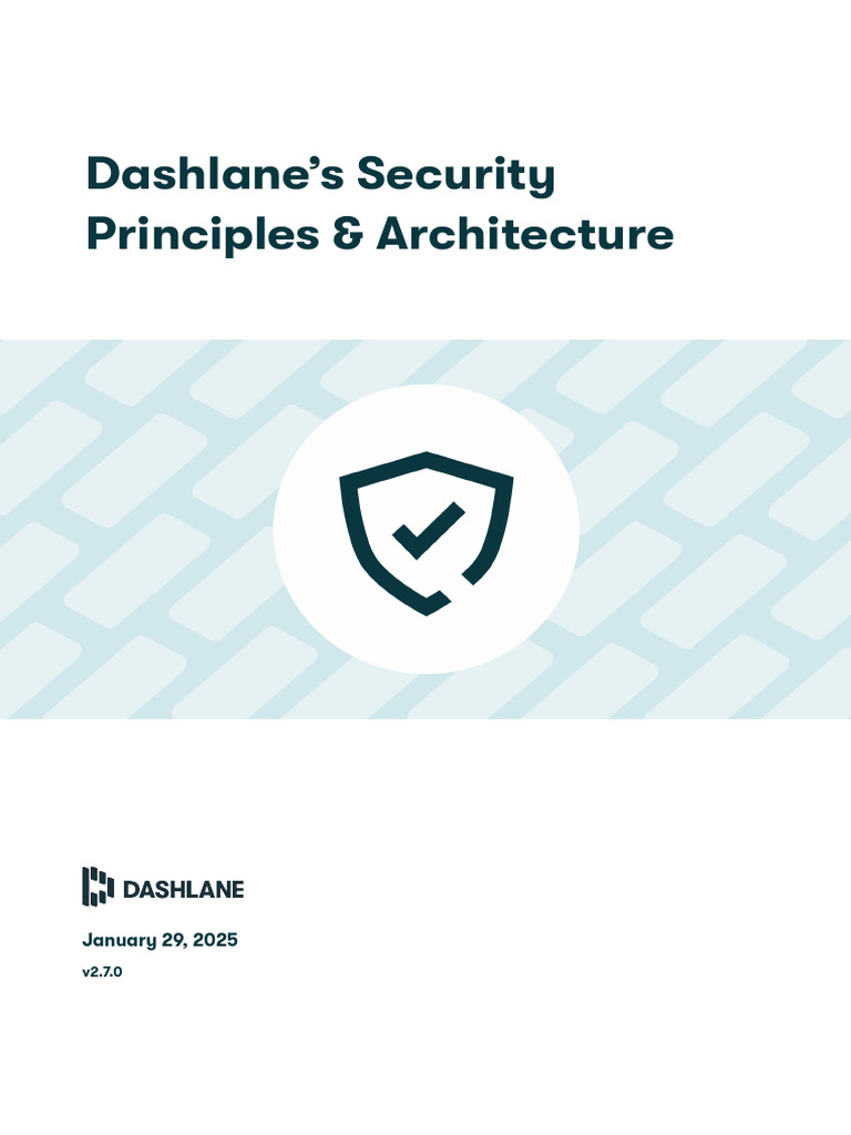Whitepaper-En Dashlane | PDF | Key (Cryptography) | Password