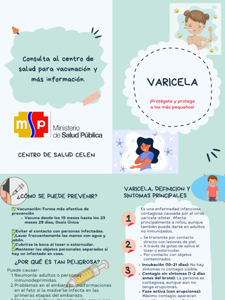 VARICELA | PDF | Especialidades Medicas | Medicina CLINICA