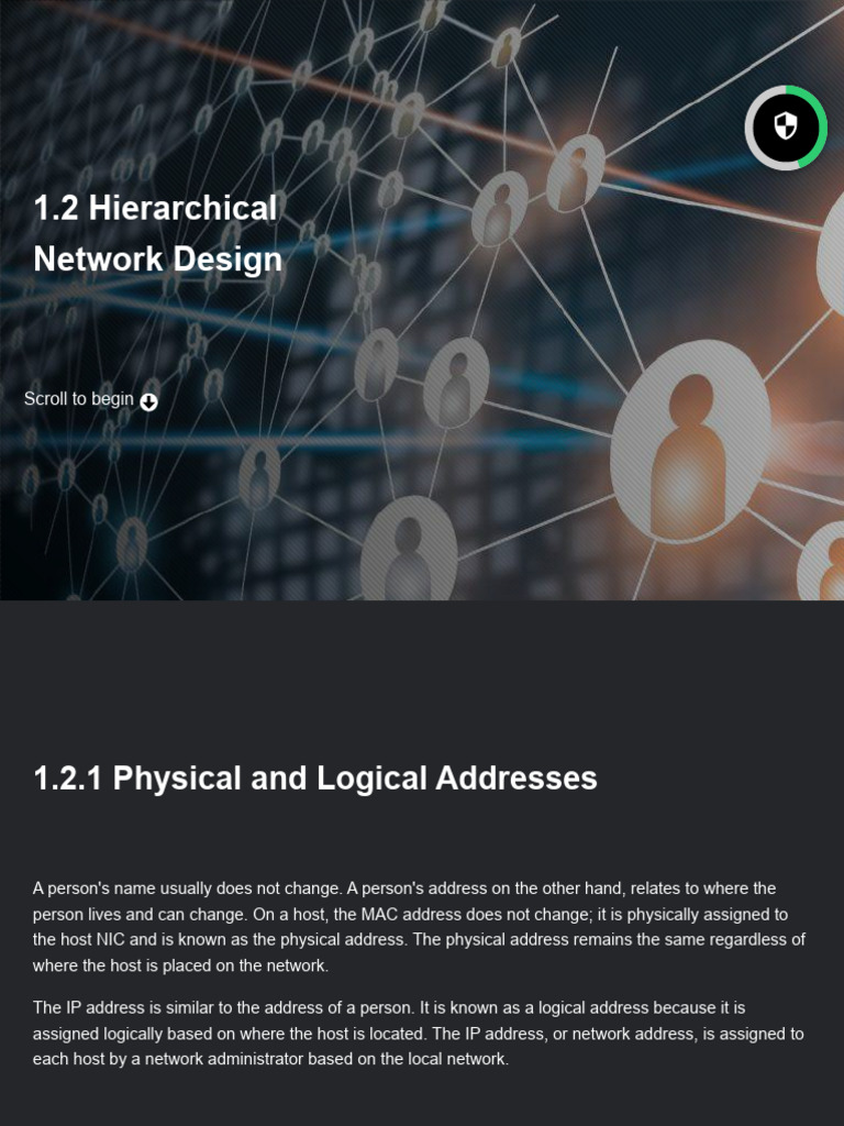 Cisco Skills For All- Physical and Logical Addresses | PDF | Computer ...
