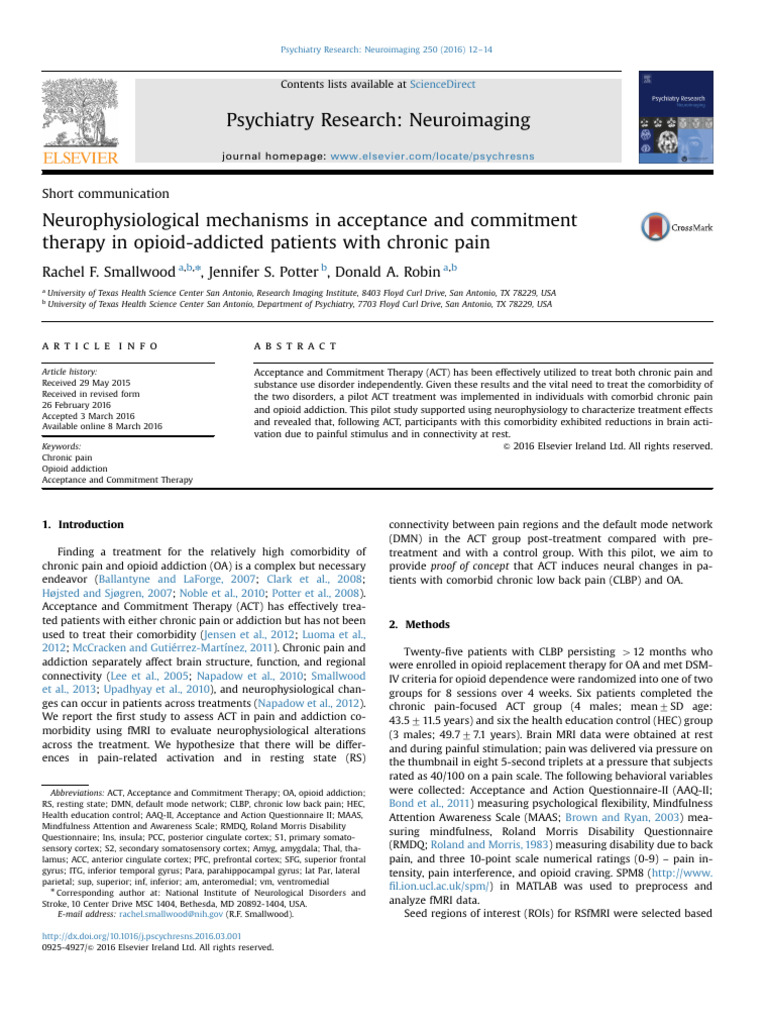 1 s2.0 S0925492716300634 Main | PDF | Cingulate Cortex | Frontal Lobe