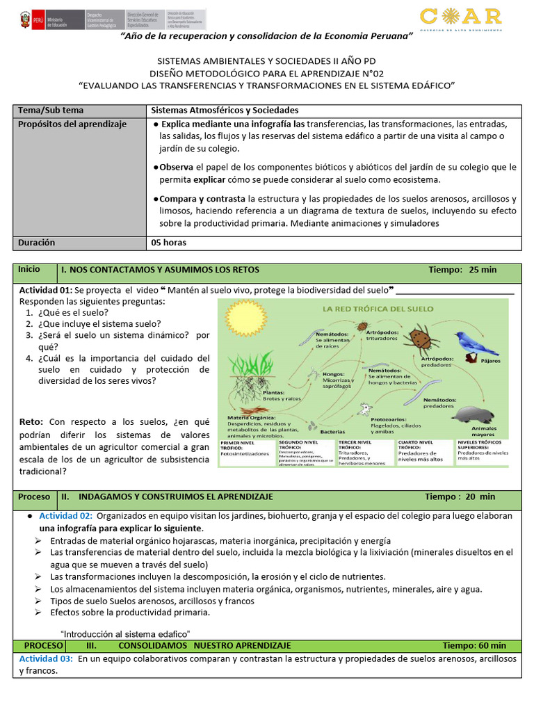 Sas 5° - Dmpa 02 | PDF | Suelo | Contaminación