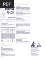 Prosgutt | PDF | Especialidades Medicas | Farmacología