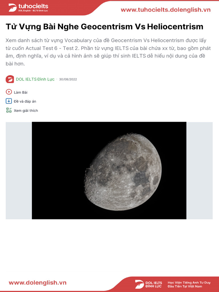 Geocentrism Vs Heliocentrism | PDF | Astronomy